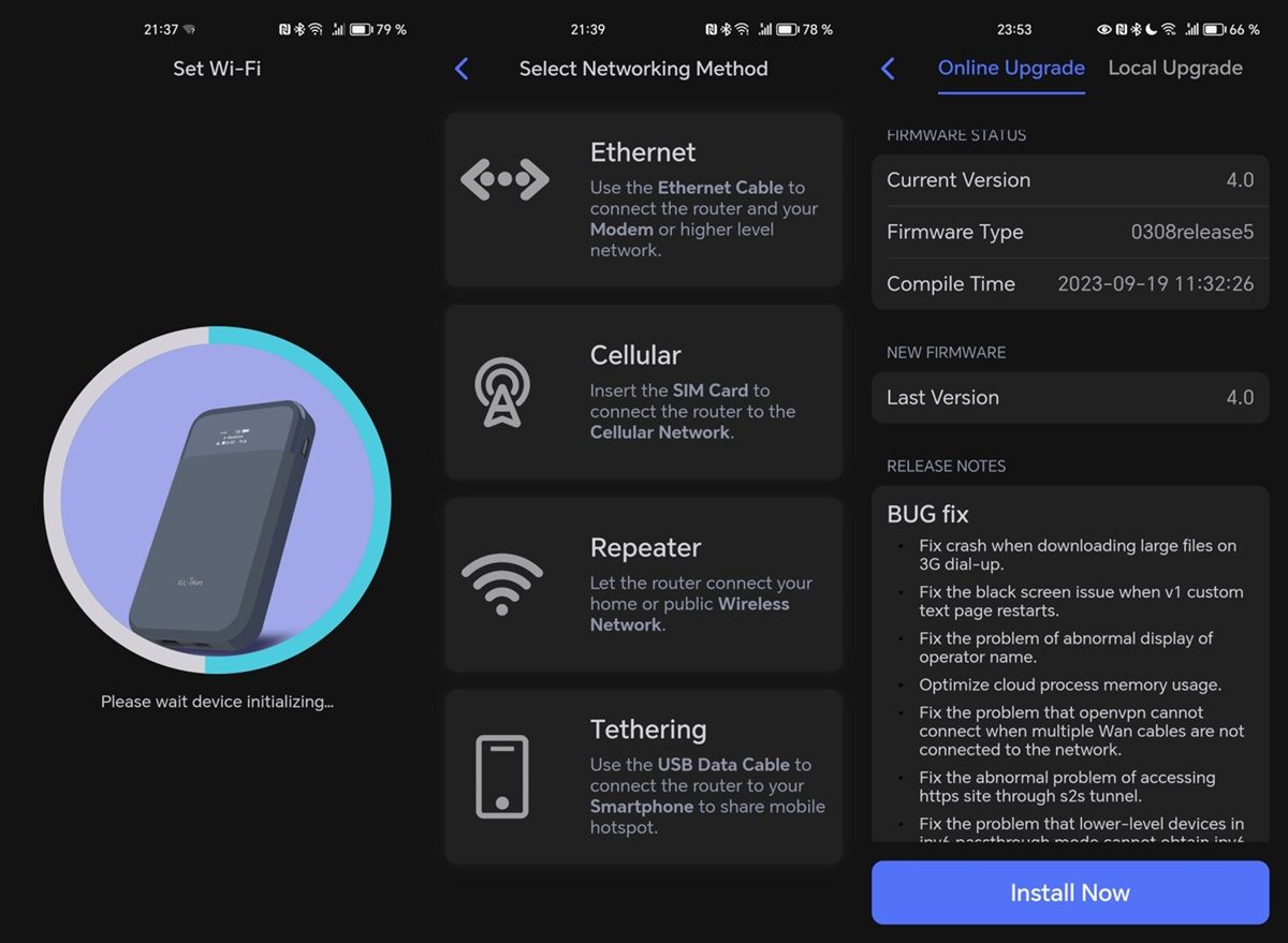 GL.iNet Mudi V2 (GL-E750V2) Review: Portable 4G Router For Travel ...